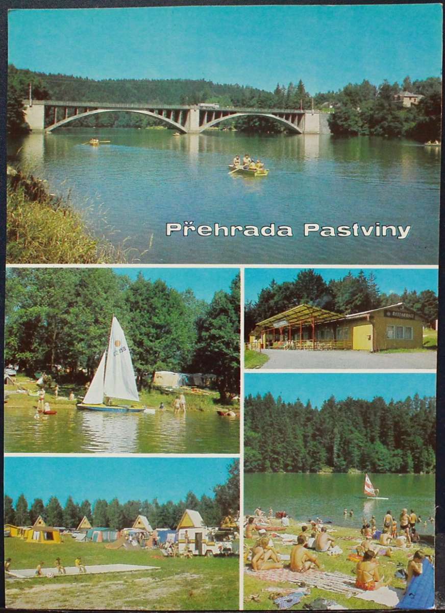 Pohled PASTVINY PŘEHRADA V BAR ČISTÝ